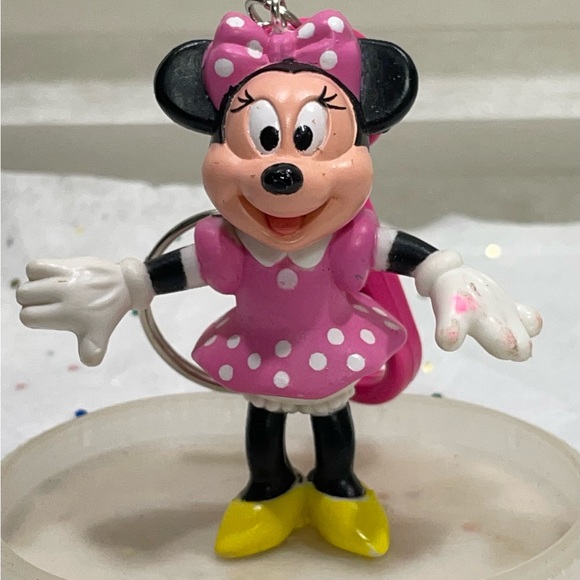 Disney | Accessories | Mini Mouse Keychainzipper Charm | Poshmark